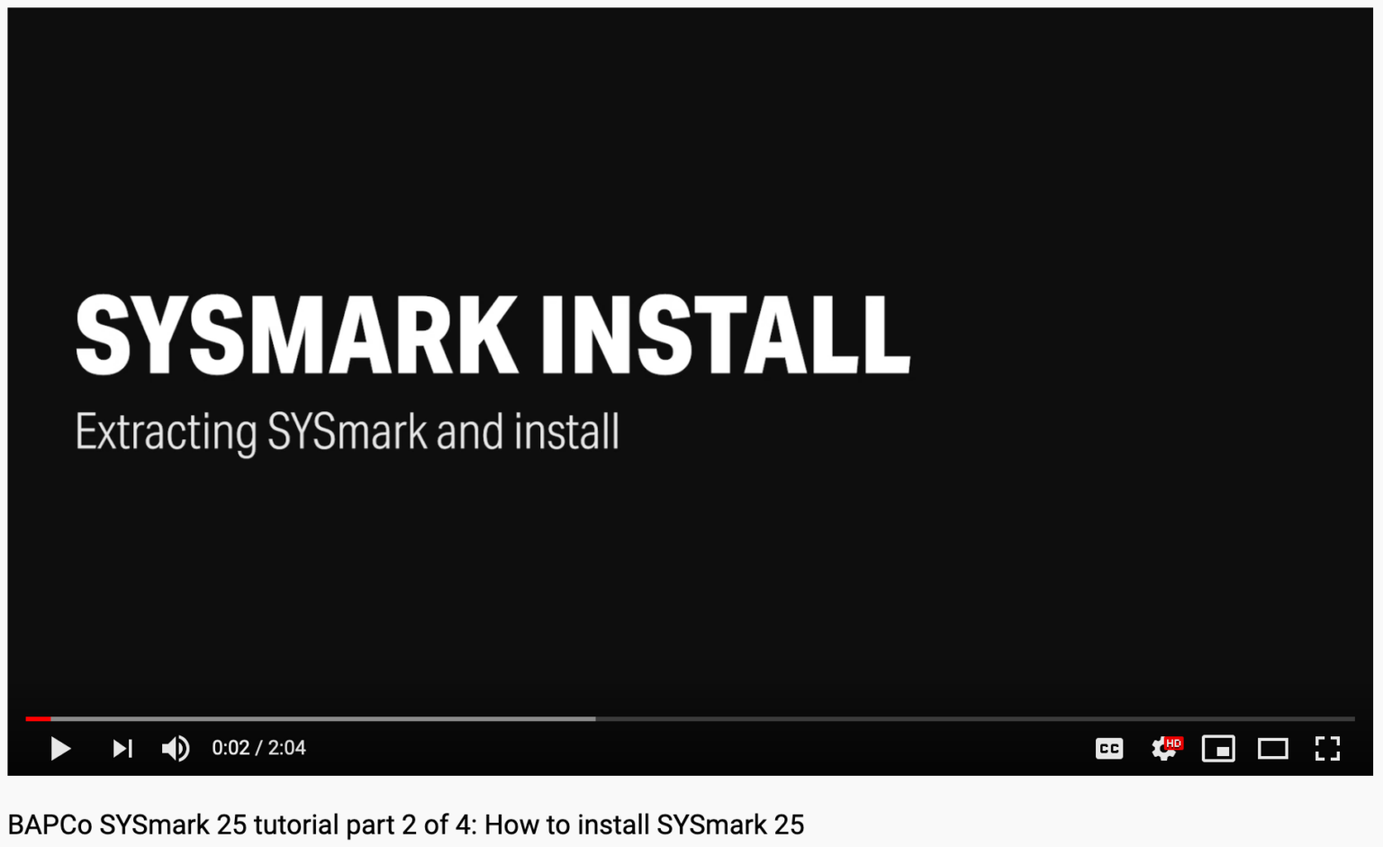 SYSmark 25 tutorial part 2 of 4: How to install SYSmark 25 Debuts on ...
